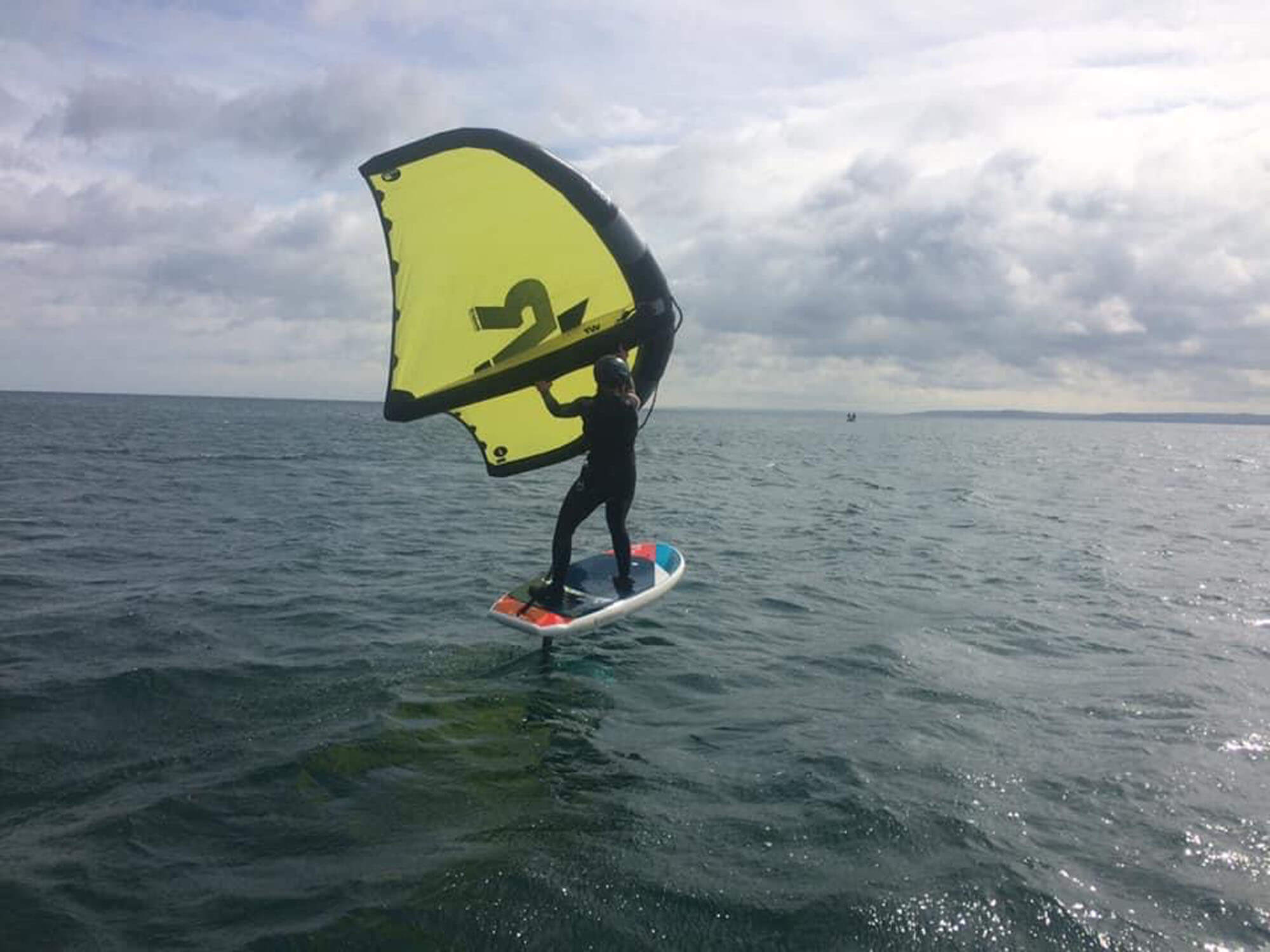 Stage wing foil Normandie Kitesurf Planche à voile | Ocean